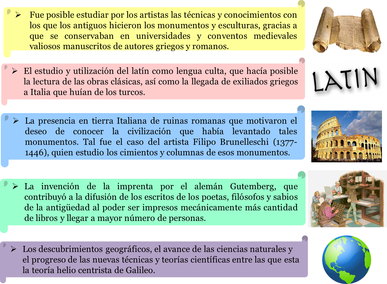 Principales causas del surgimiento del Renacimiento