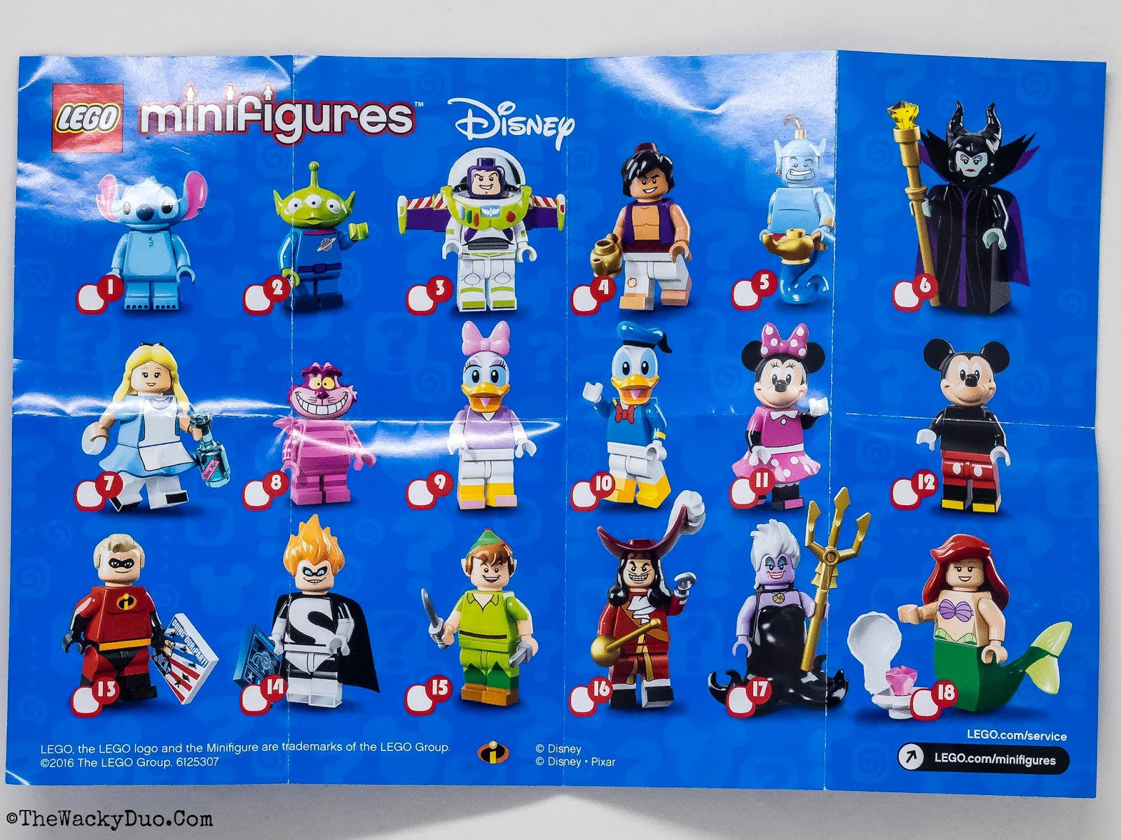Lego Disney Mini Figures