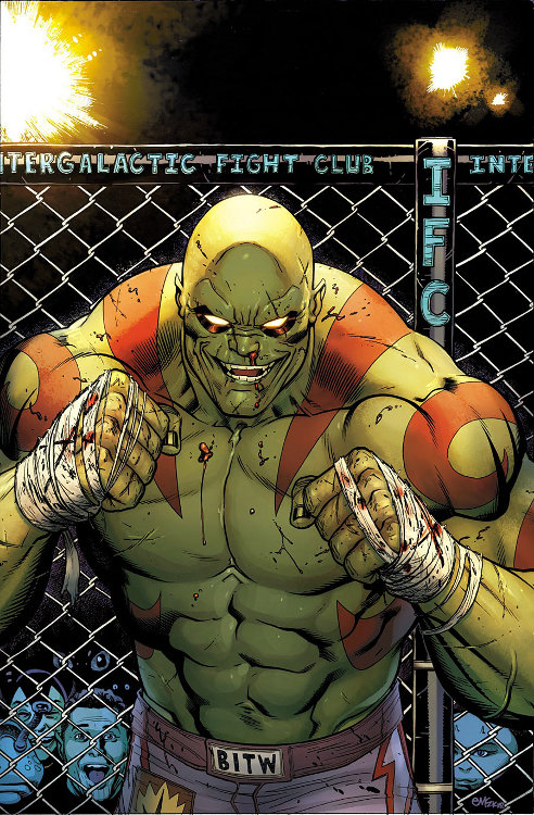 Enciclopedia del Universo Marvel: Drax: ¿luchador profesional?