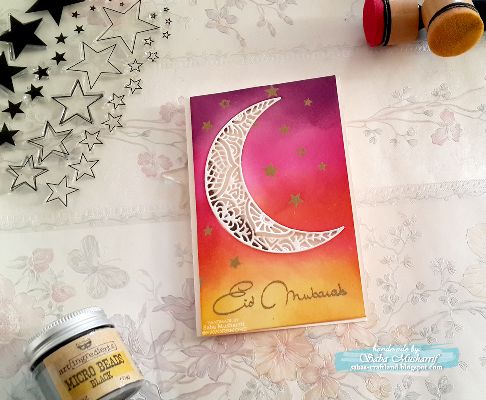 Saba s Craft Land Shaker Card Tutorial Eid Mubarak saba-s-craft-land-shaker-card-tutorial-eid-mubarak