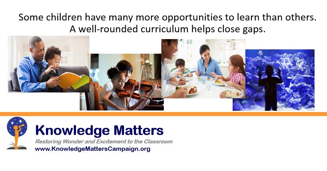 The Prichard Blog!: Why Knowledge Matters