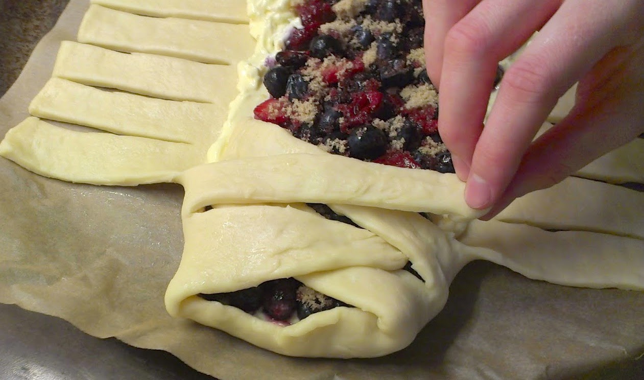 From Scratch Mom: Berry Coffee Twist