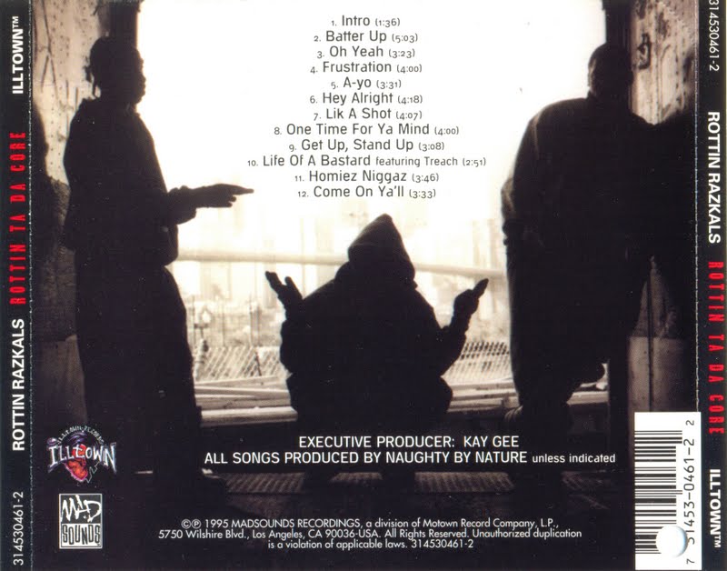 Rottin Razkals - Rottin Ta Da Core (1995) Flac + 320kbps * RlsMaradona