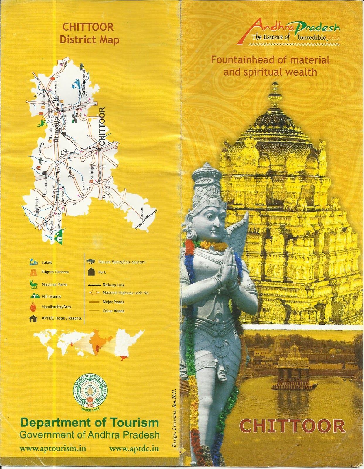 Heritage of India: Tourism Brochure of Chittor District