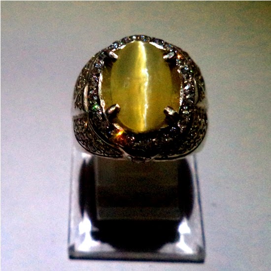 Batu Permata Natural Opal Cat's Eye [DP6] | Dunia Permata