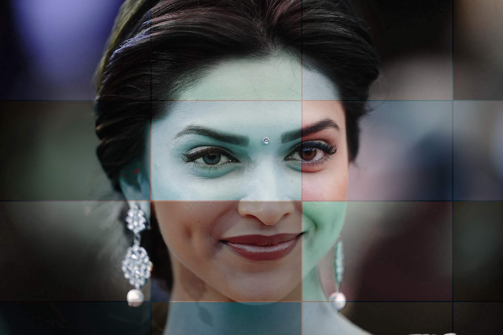 GRID EFFECT IN PHOTOSHOP