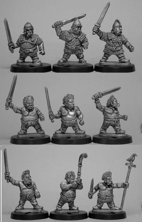 [TMP] "Celtic Dwarves and a golem in 28mm" Topic