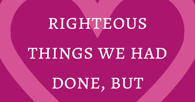 Emily Acker and Bethany Acker, Authors: We Can't Earn Our Way Into Heaven.