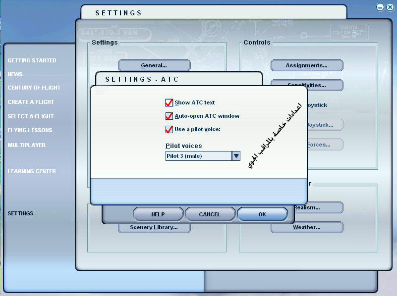 Flight Simulator 2004 & FSX: Flight Simulator 2004 settings for beginners