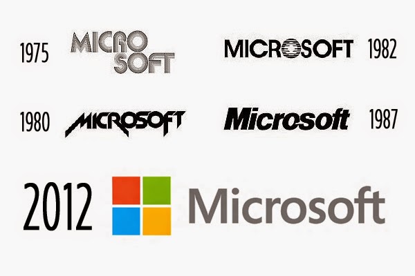 Microsoft e seu novo design de logo | O novo ja nasce velho e ...