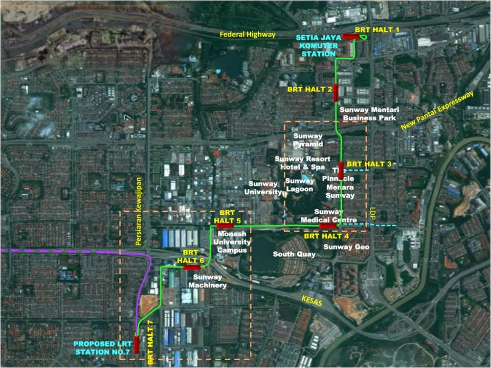 SELAMAT DATANG KE BLOG PERSONAL KHAIRULNAWAWI: Bus Rapid Transit (BRT ...