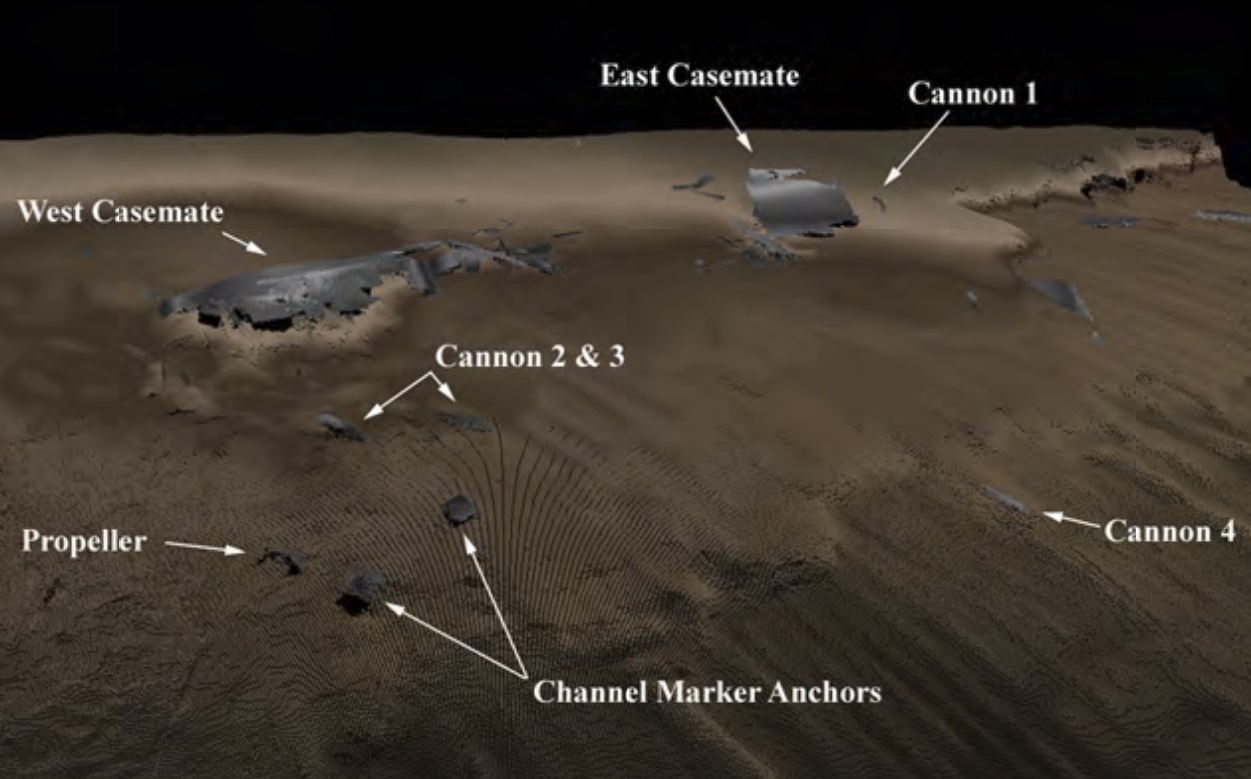The Civil War Picket: CSS Georgia recovery: Crews back on river will ...