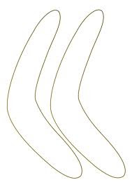 early play templates: Boomerang templates