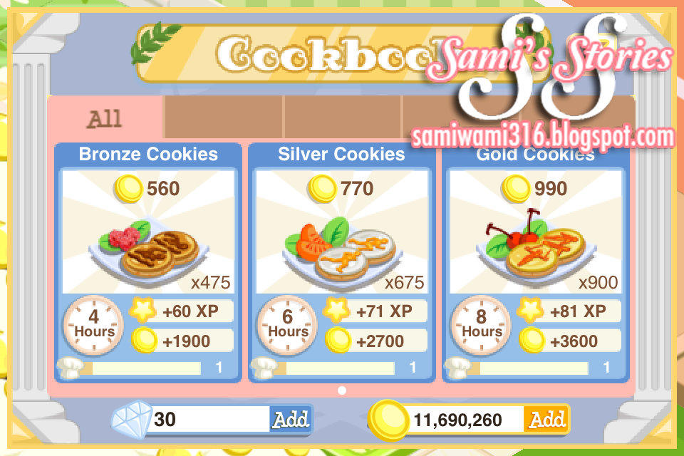 Sami's Stories: World Games Oven Recipes (BS)