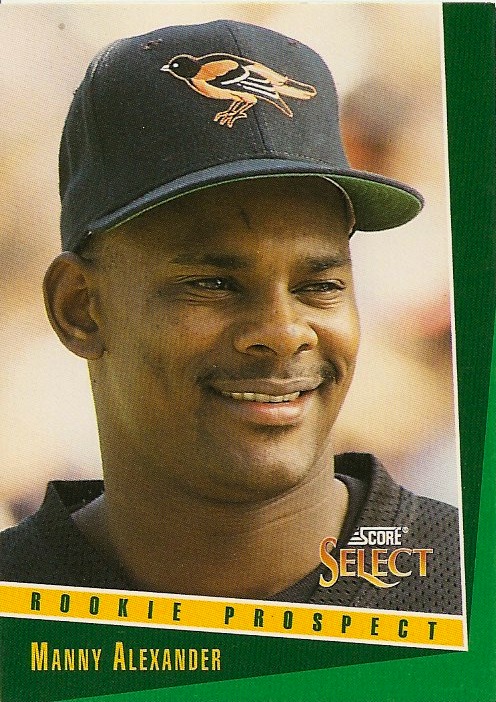 Orioles Card "O" the Day: Manny Alexander, 1993 Score Select #391