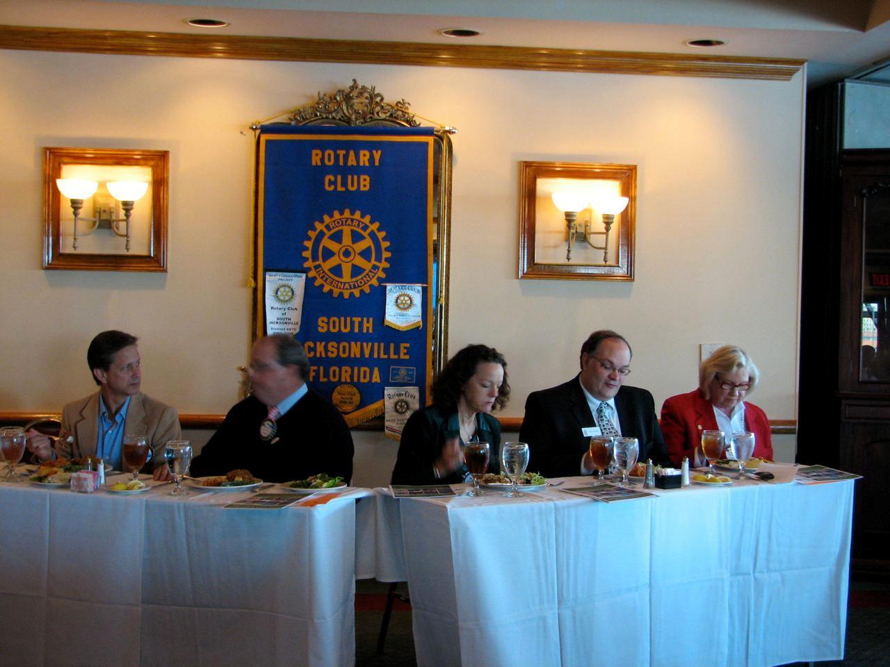 Rotary Club of South Jacksonville: Welcome Jerry Mallot, President of ...