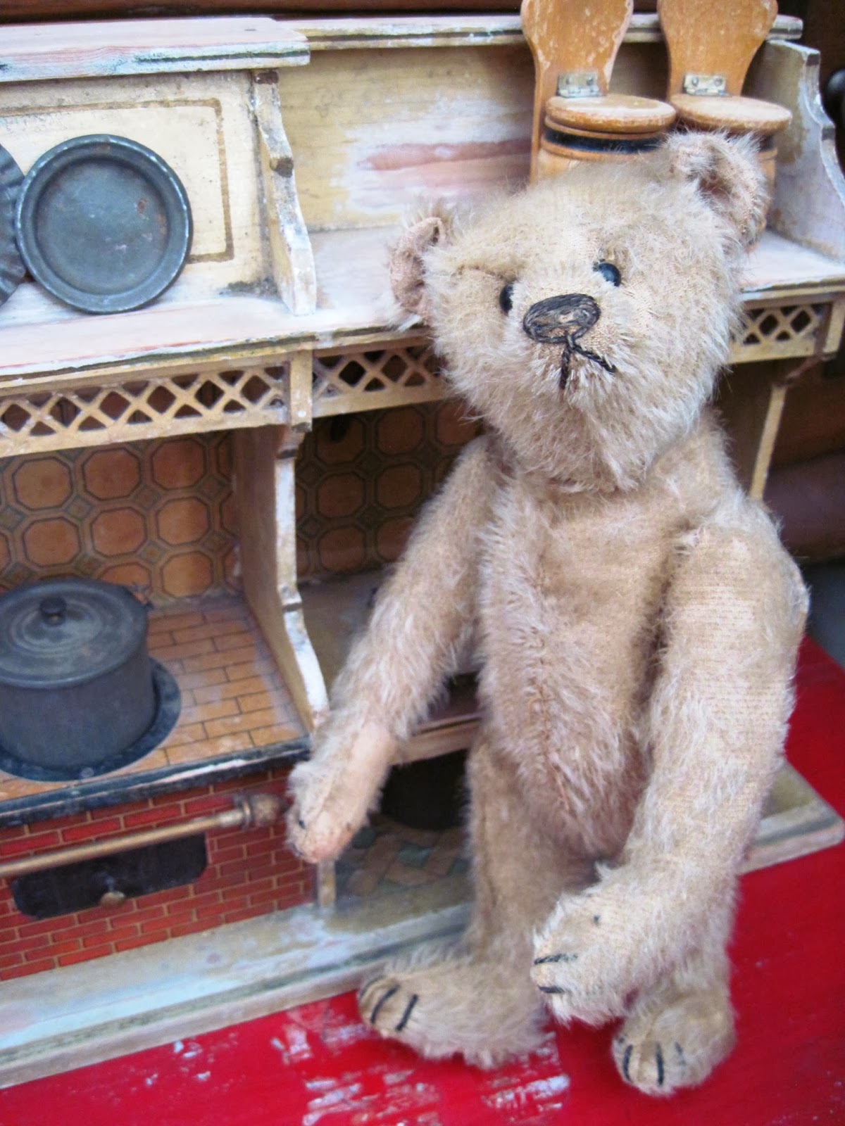 Tracy's Toys (and Some Other Stuff): 1908 Steiff Teddy Bear