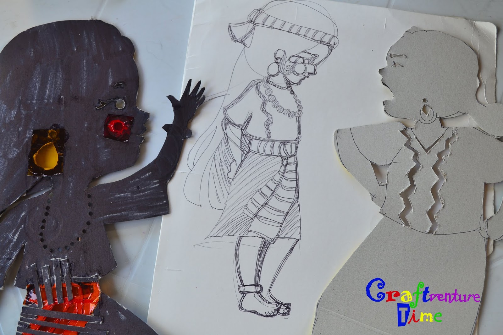 Craftventure Time: How to Make A Shadow Puppet