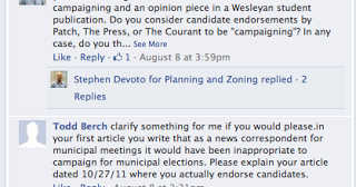 The Middletown Insider: Councilman Berch questions Dem P/Z candidate ...