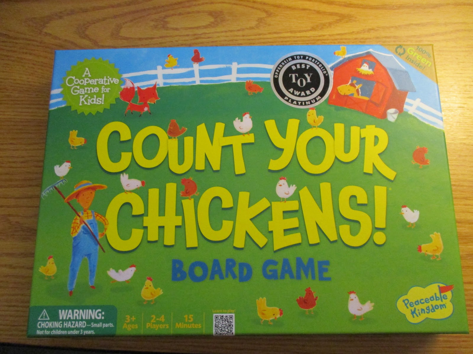 Missy's Product Reviews : Count Your Chickens! Board Game