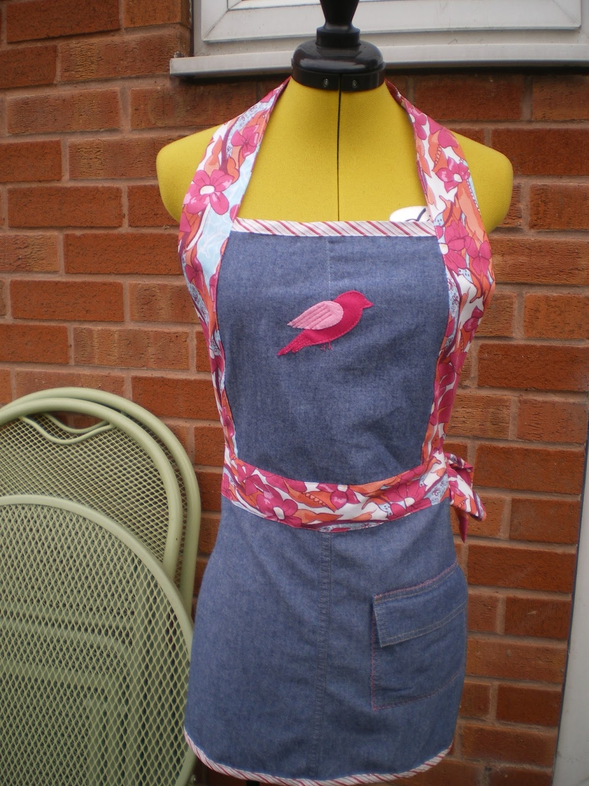 Sew, Create and Recycle: Apron from Recycled Materials