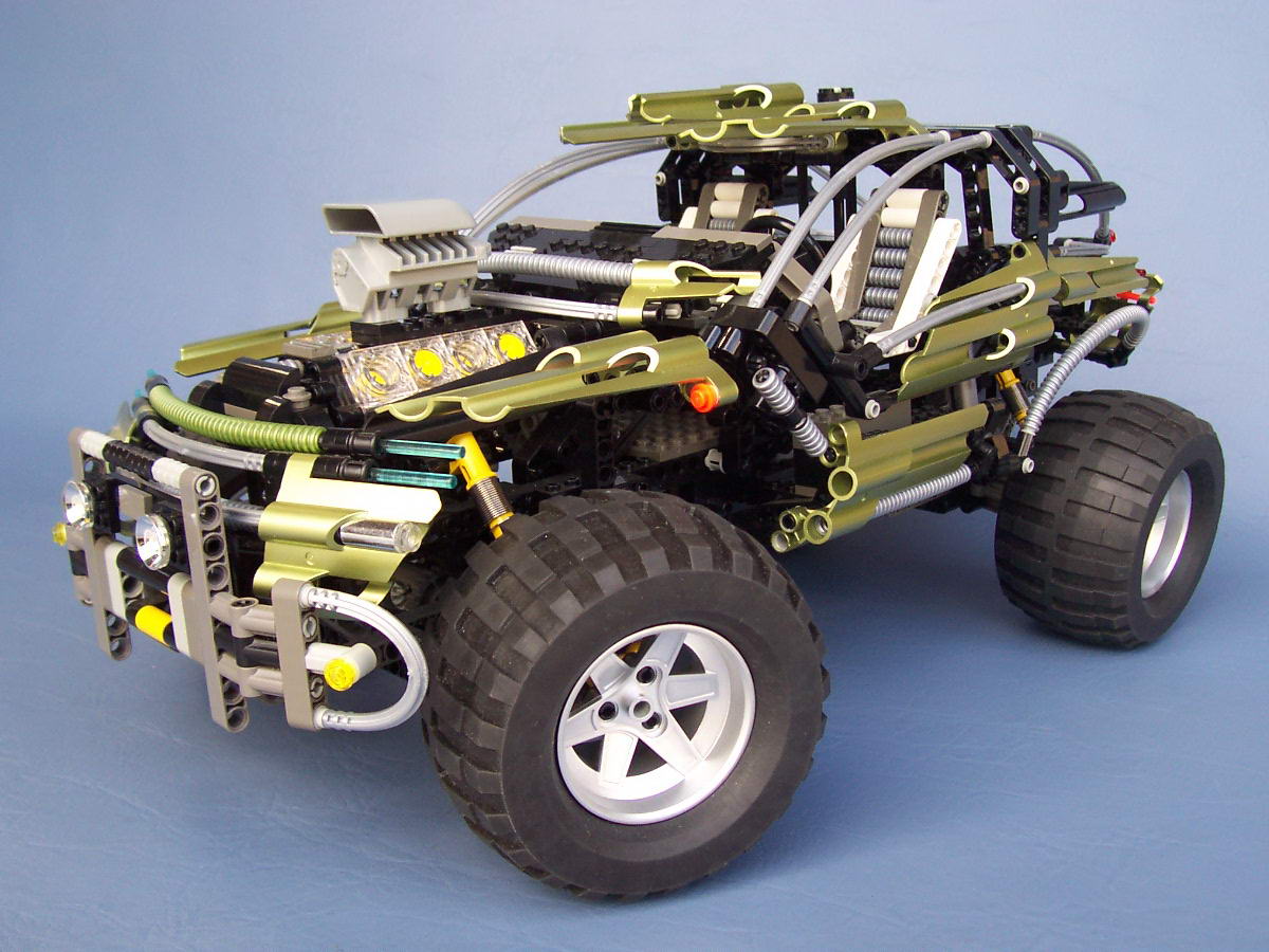 oneTWOBRICK.com: set database: LEGO 8466 4x4 offroader