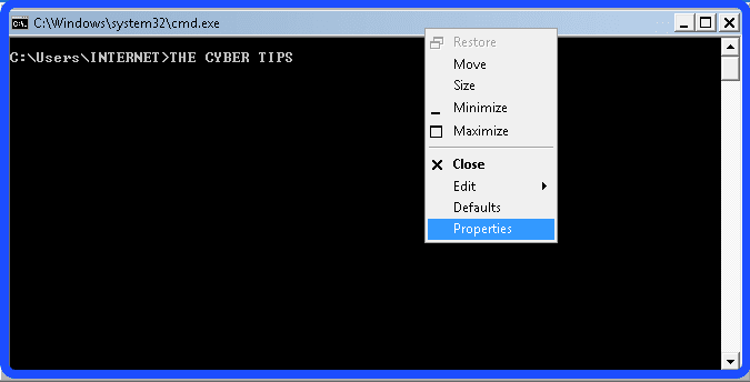 How To Enable Copy Paste In Command Prompt CMD My Trick Spy How To Enable Copy Paste In Command Prompt CMD My Trick Spy