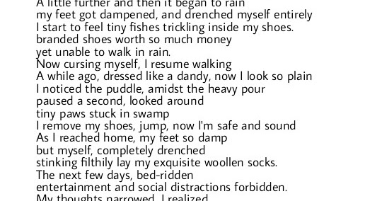 Lohithaksha: A poem - My foot!