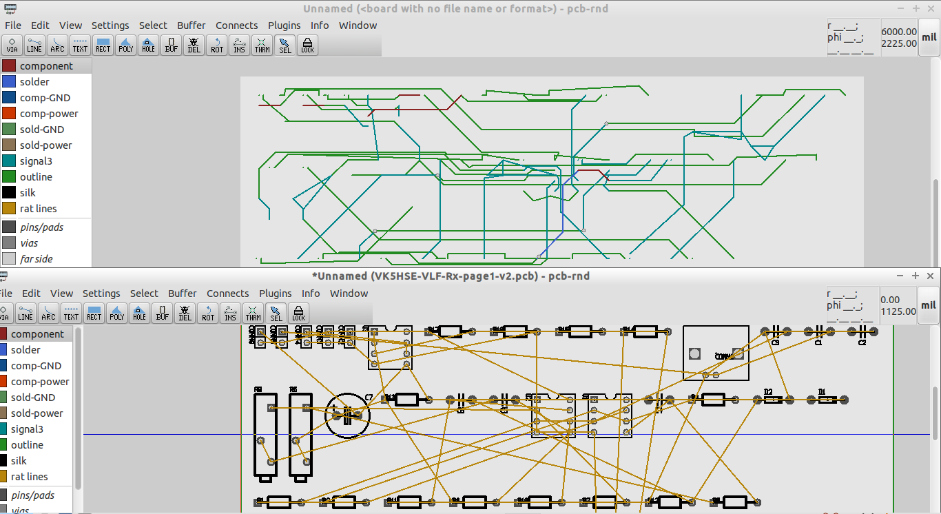 blog de VK5HSE: Automatic routing in gEDA PCB and pcb-rnd... a HOWTO