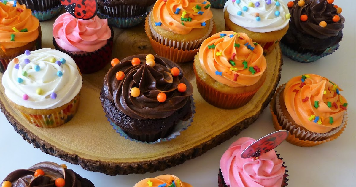 CakeSophia: Colorful muffins