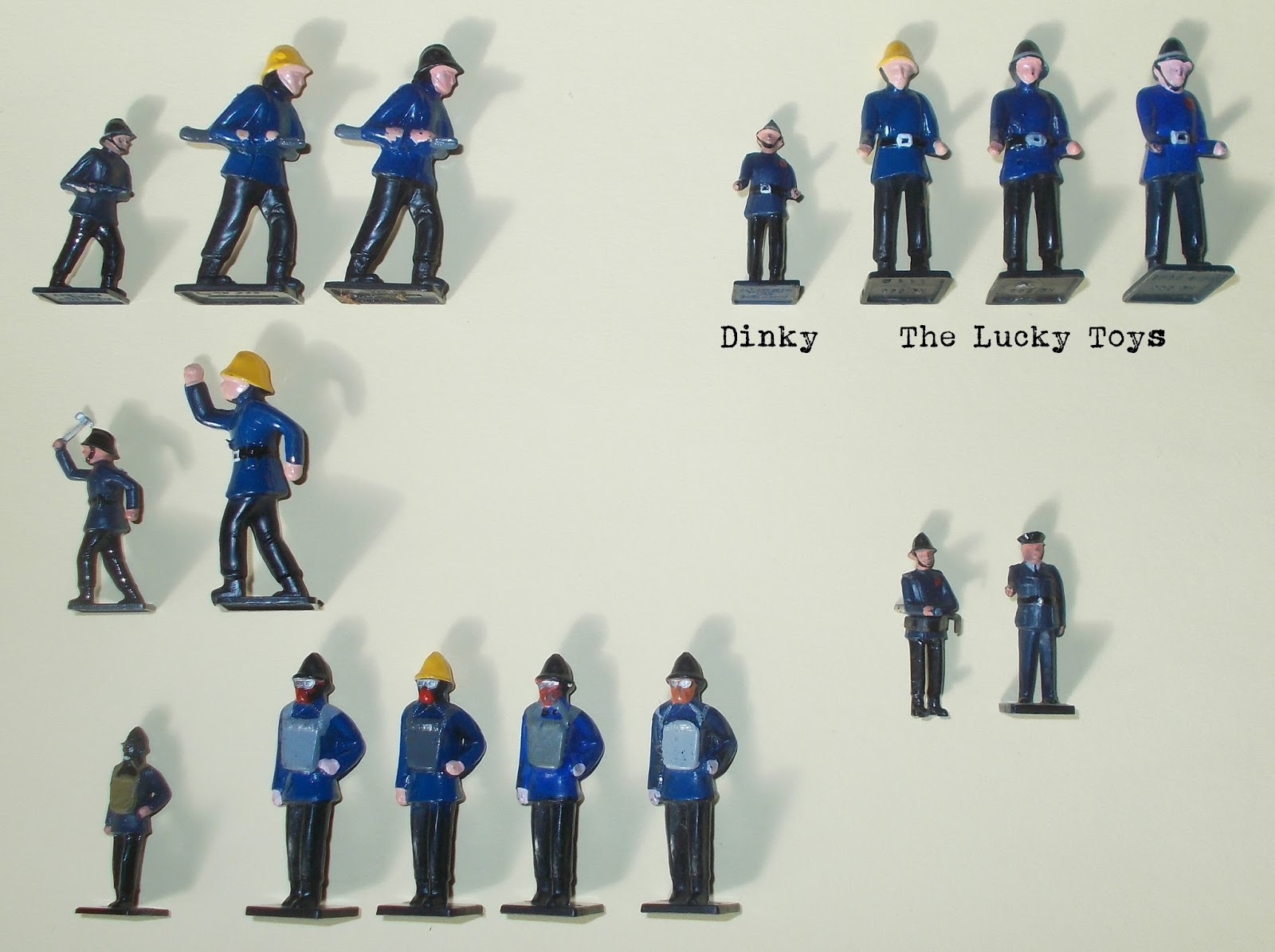 D is for Dinky Firemen are so Lucky! | Small Scale World