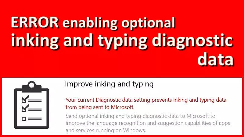 [SOLUTION] Windows 10 error enabling optional inking and typing ...