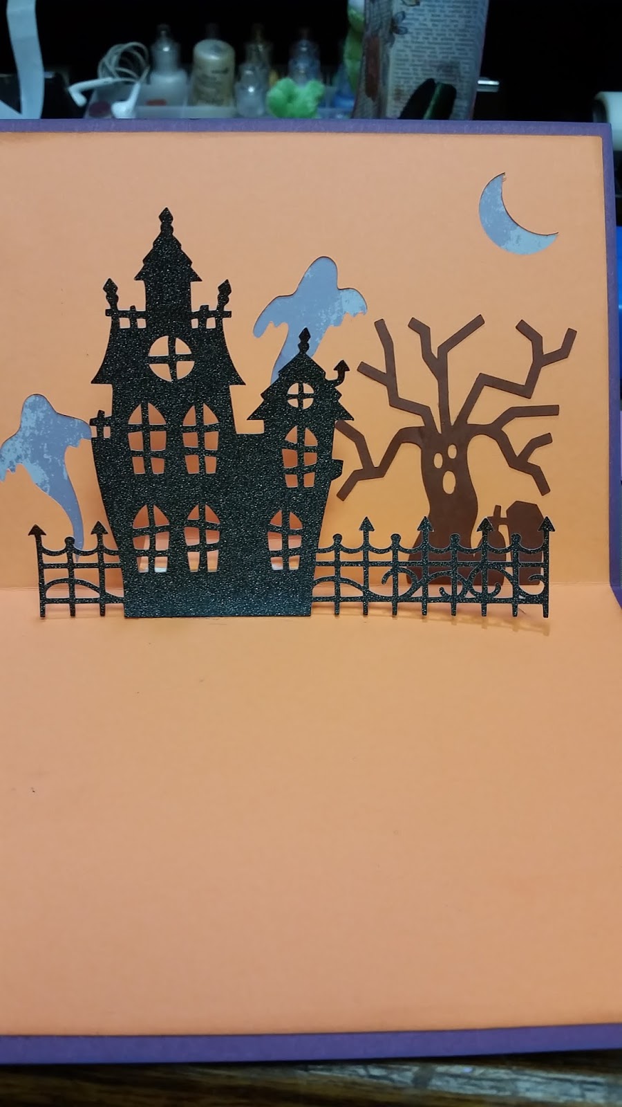 Lazy Zebra Crafts: Artistry, Artfully Sent, Artbooking Halloween Pop Up ...