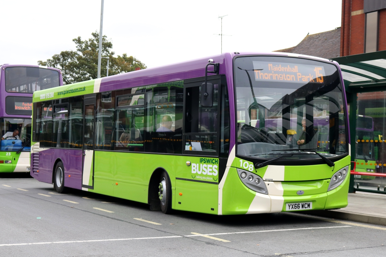 East Norfolk (& East Suffolk) Bus Blog: New Enviros for Ipswich Buses