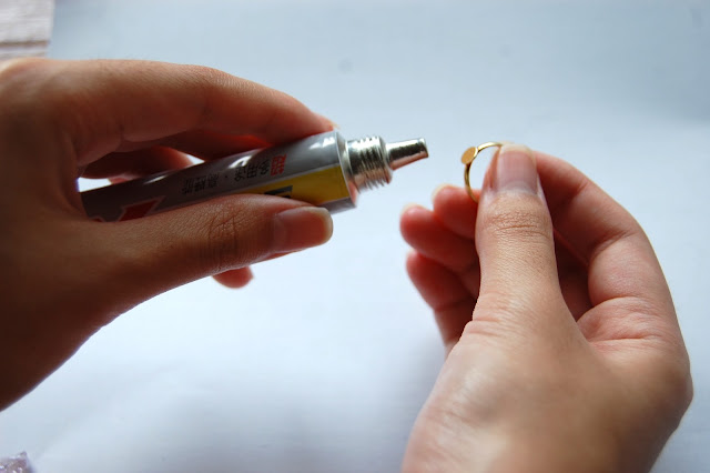 Intentionally Dumb: DIY: Raw Crystal Ring