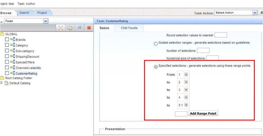 Search Facets - how to create a new search facets in ATG Search