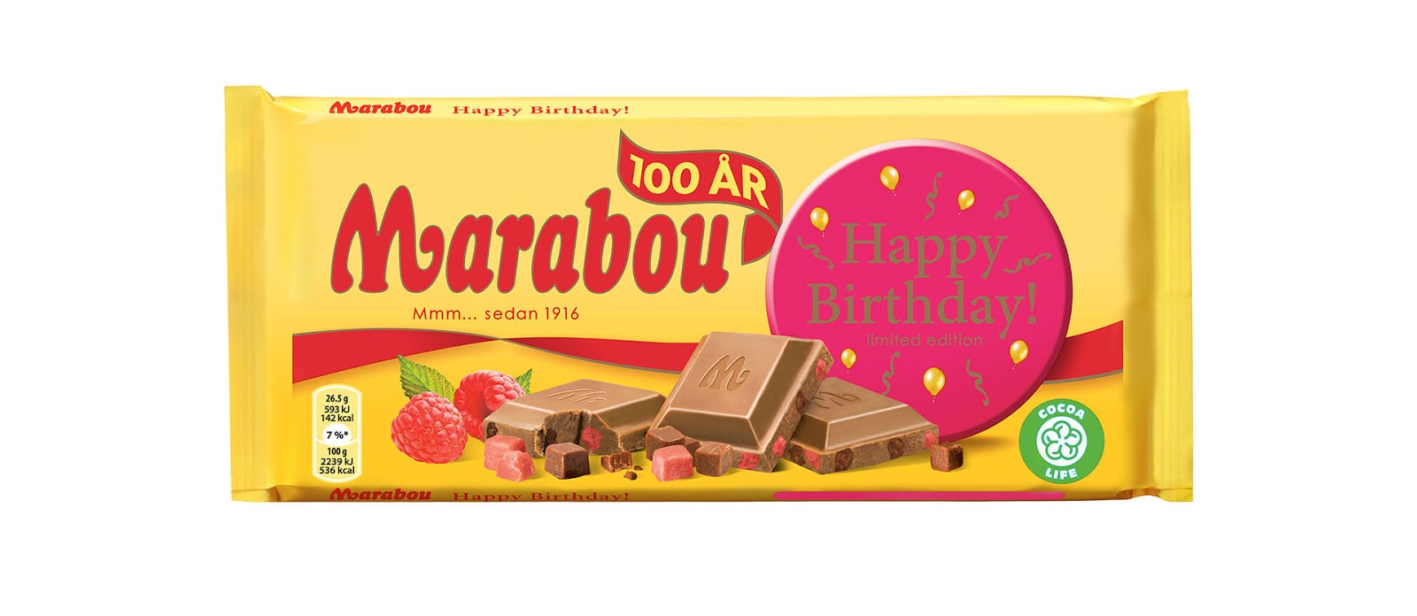Flicka's fika: Marabou chocolade 100 jaar! (1916-2016)