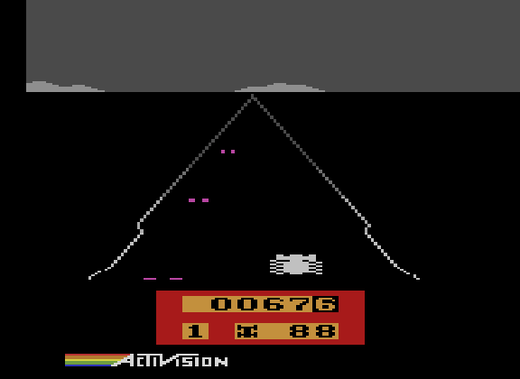 8-Bit City: Enduro Atari Activision