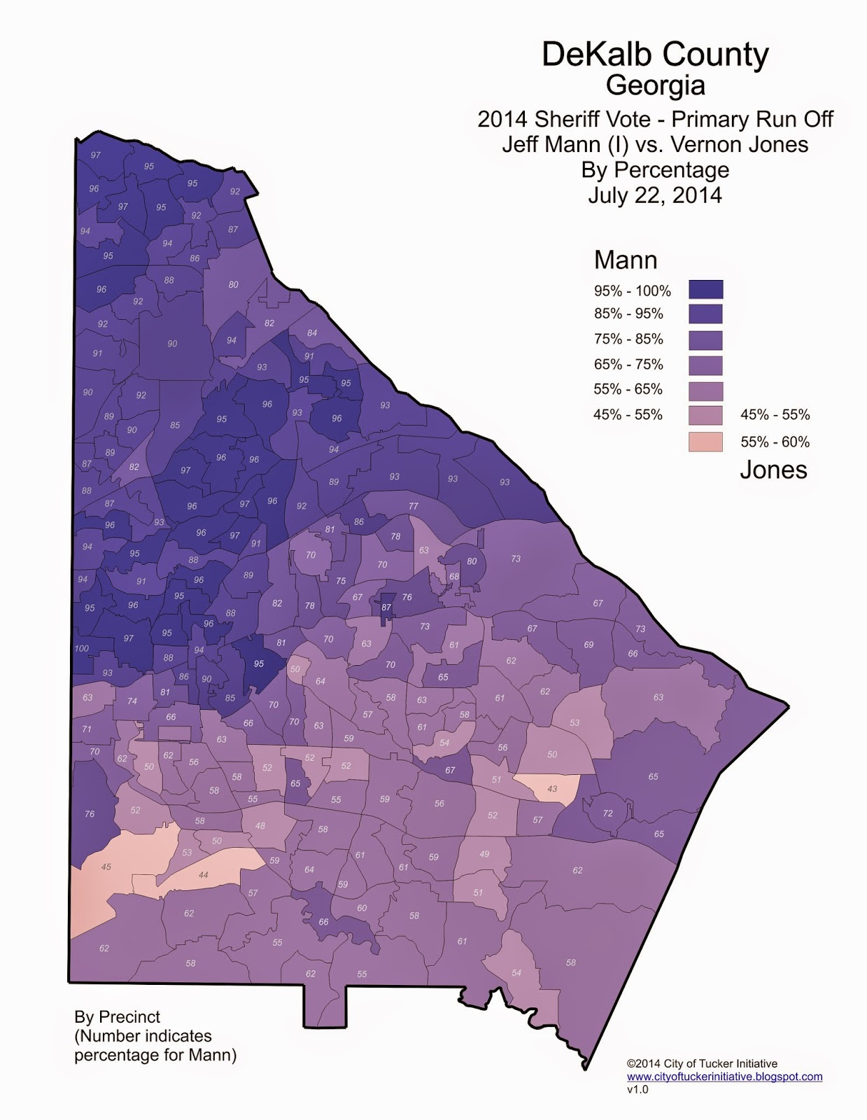 The City of Tucker Initiative: The DeKalb County Sheriff Runoff Vote