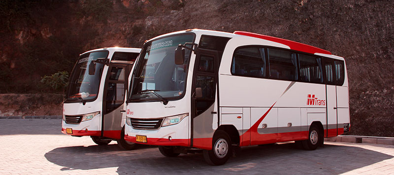 Fasilitas Armada Medium Bus M Trans Pariwisata Bali - Jalur Bus