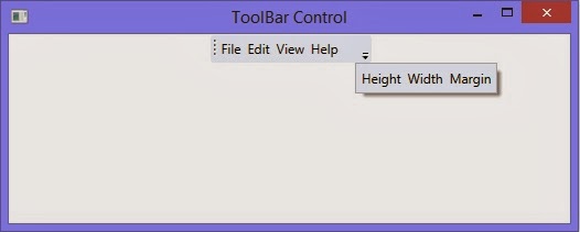 Computer Programming How To Use Toolbar Control Wpf