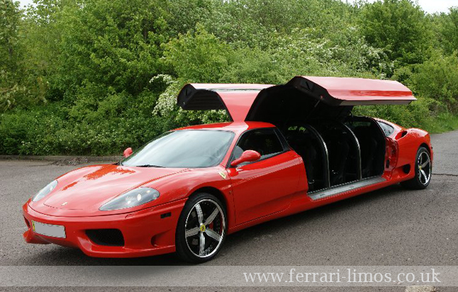MODIFIED CARS: RED FERRARI LEMO
