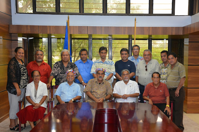 fsmupdates: Pohnpei Legislative delegation pays courtesy call on ...