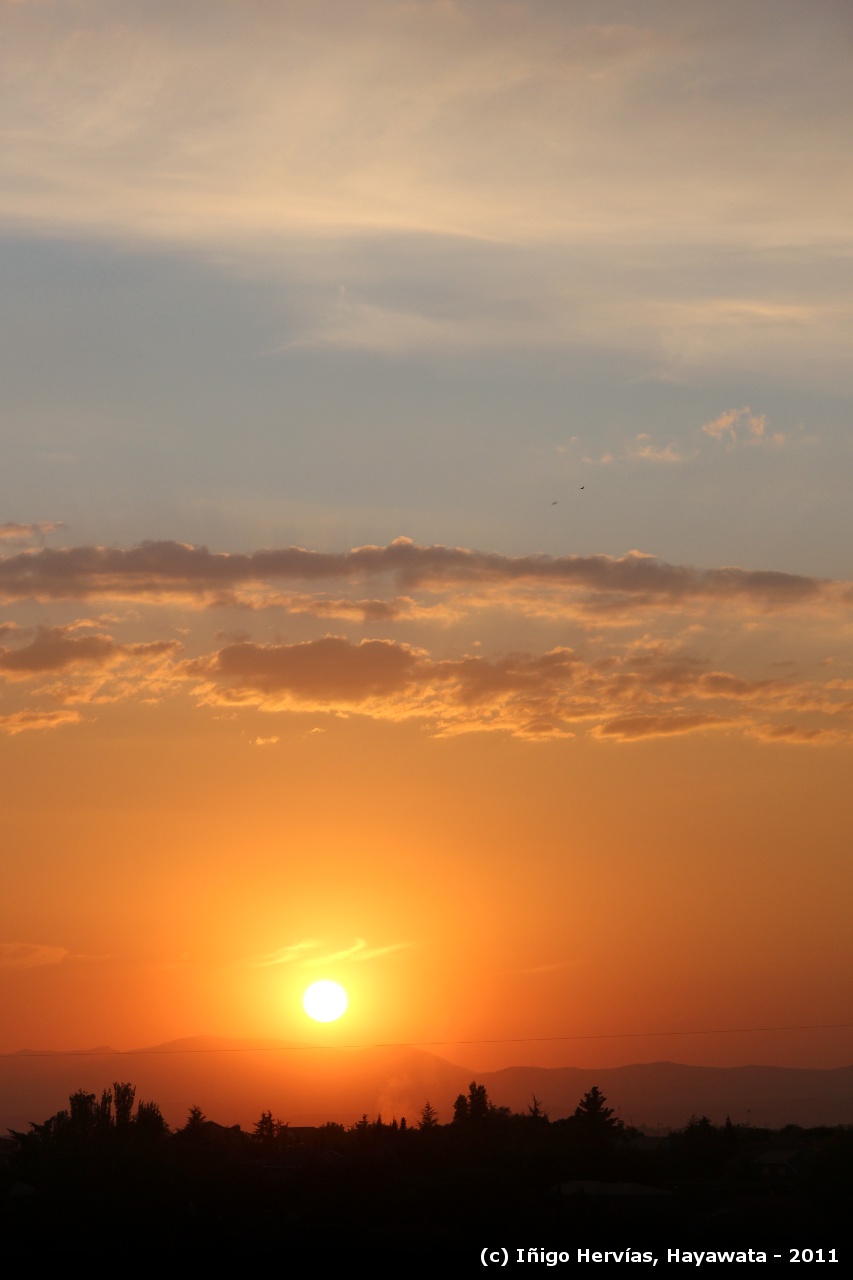 El blog de Hayawata: Sunset halo