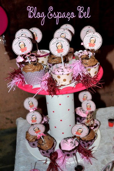 Espaço Bel: Toppers para Cupcakes