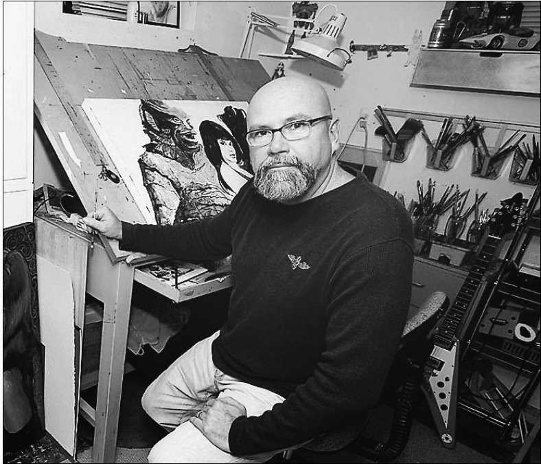 Gothic Flamingo: Halloween Love for Mike Bell's Monsters with Martinis