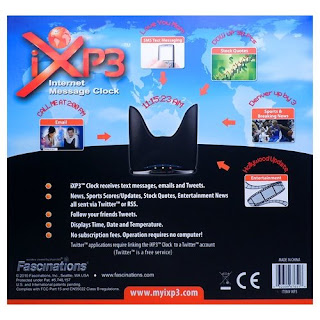 Special - Unique - Interesting: Fascinations Internet Message Clock