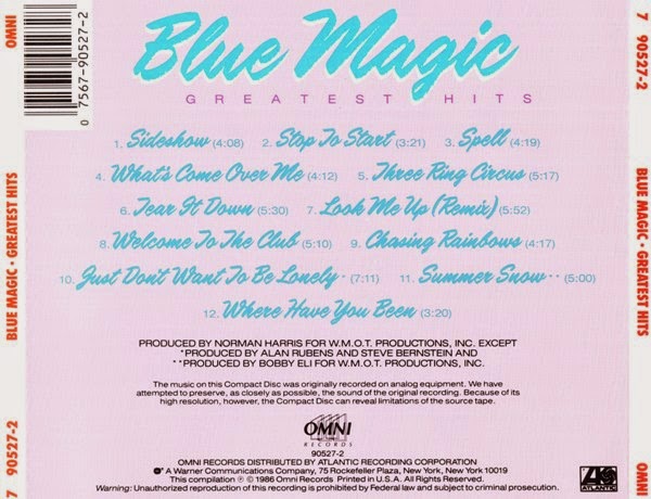 MI COLECCION DE MUSICA: Blue Magic - Greatest Hits