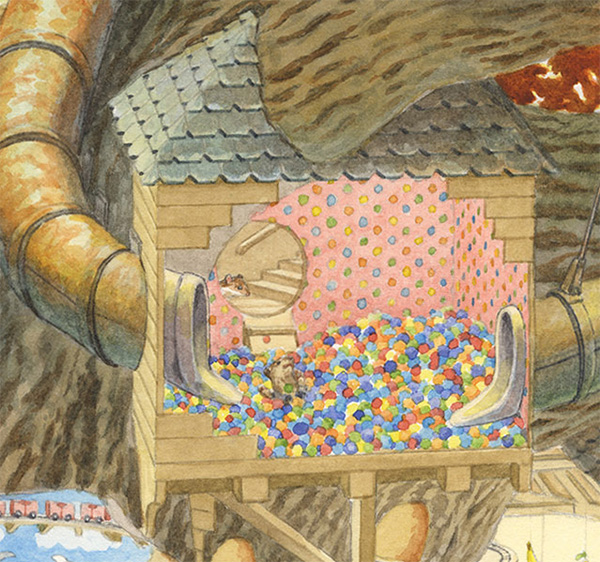 Chris Dunn Illustration/Fine Art: 'Paisley Rabbit and the Treehouse ...