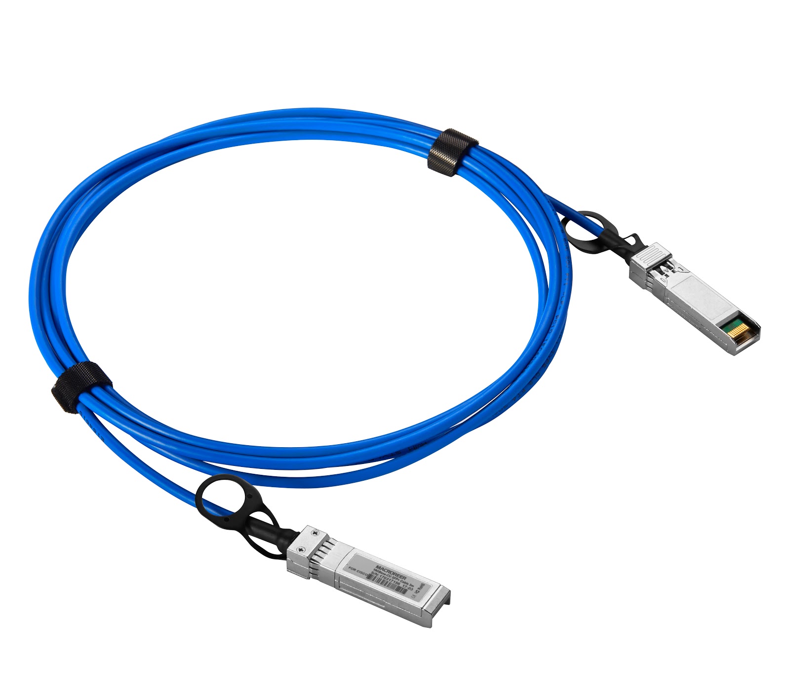 Blue 10GbE SFP+ Direct Attach Cable Copper Twinax Cable for Ubiquiti ...